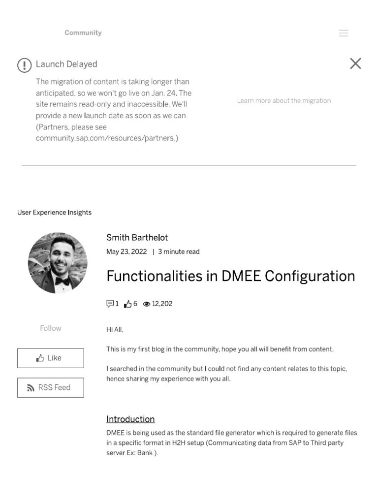 Functionalities in DMEE Configuration | PDF