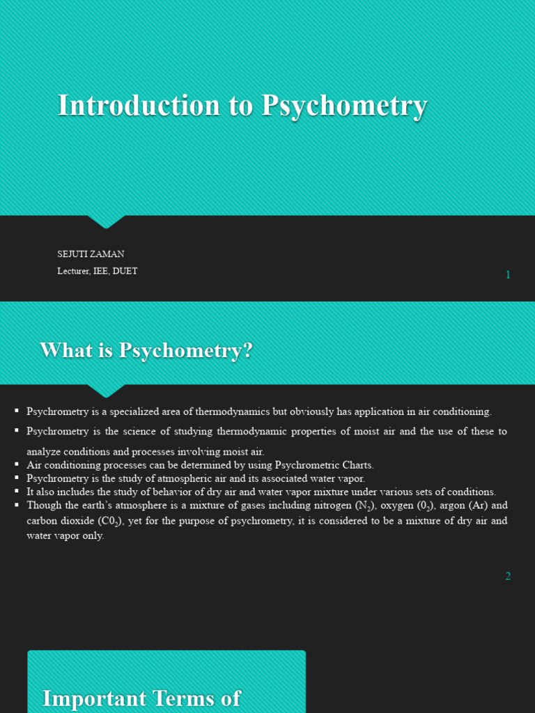 Psychometry | PDF