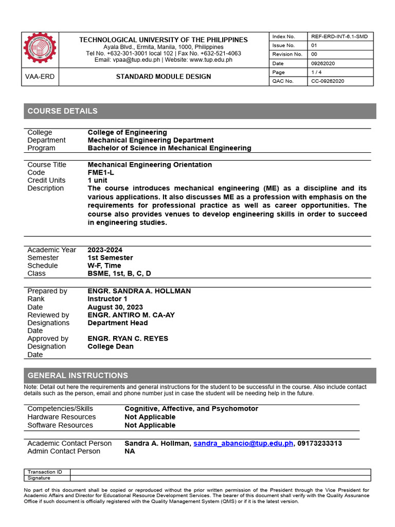 REF ERD 6.1 SMD Standard Module Design I01 R00 09262020 Topic1 | PDF | Engineering | Mechanical ...