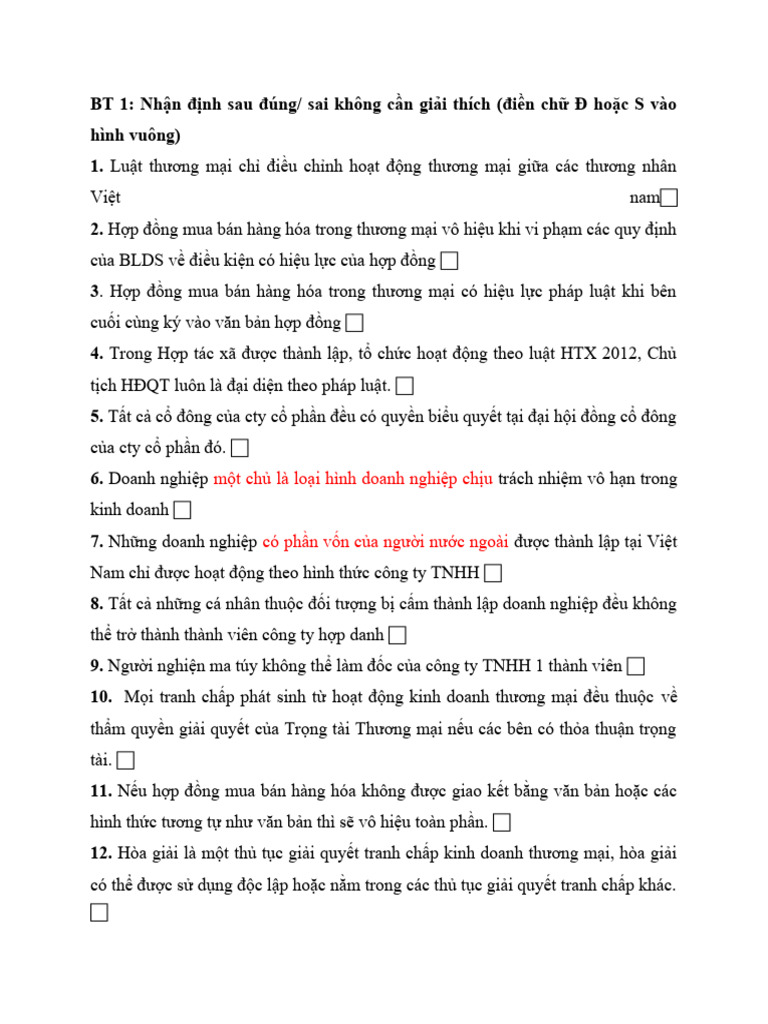 Sach-Bt-Lkt - Giai Quyet TC | PDF