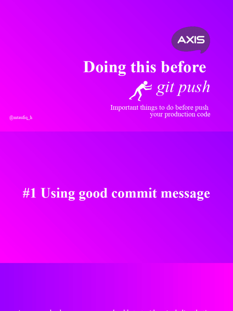 Doing This Before Git Push | PDF | Software Bug | Android (Operating System)