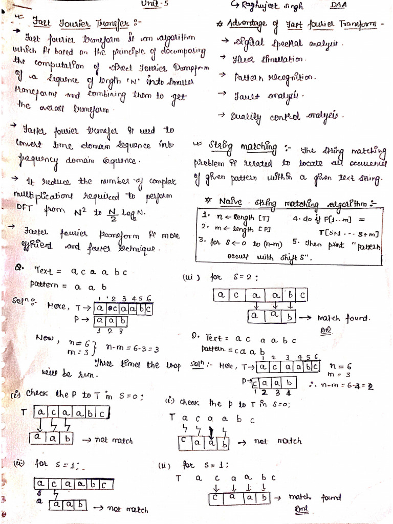 Daa Unit 5 Pdf 