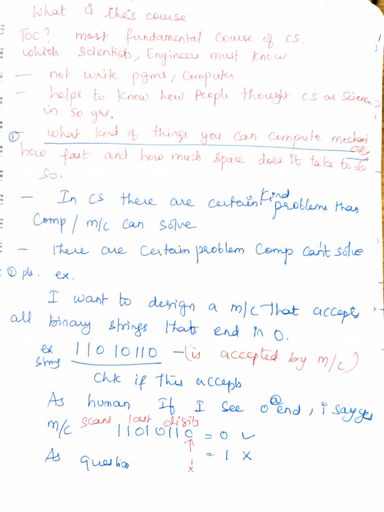 TOC Introduction | PDF