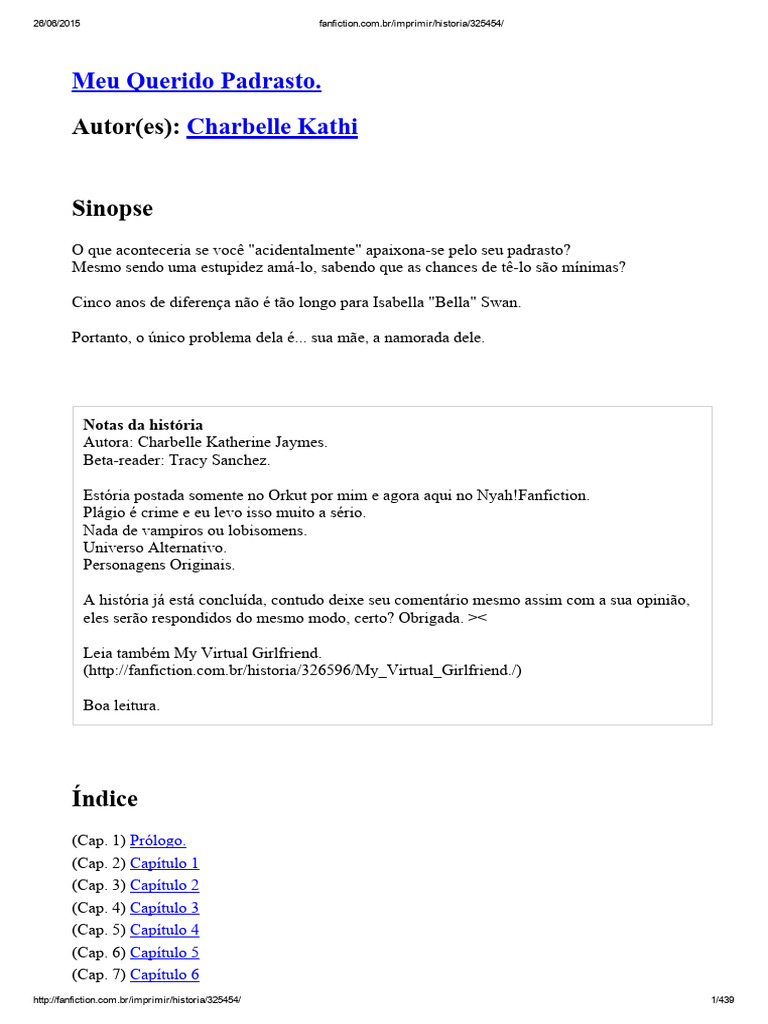 Meu Querido Padrasto | PDF