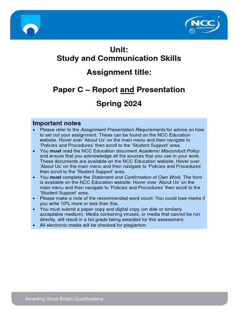 SCS Paper C Assignment Spring 2024 (5374) | PDF | Information | Cognition