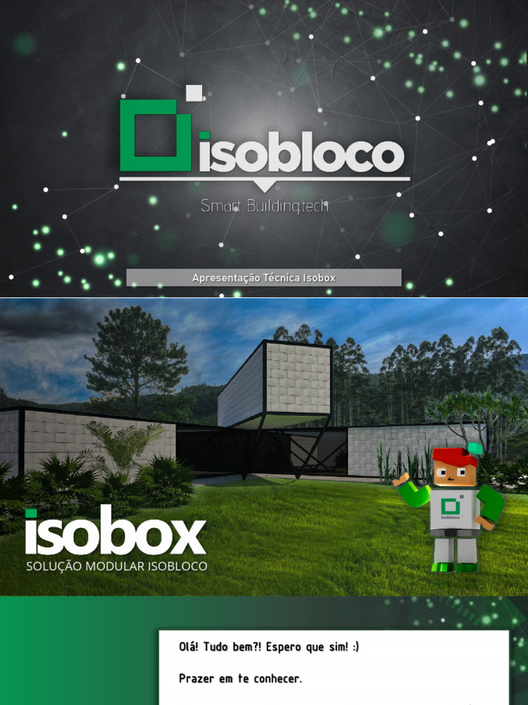 Apresentao Tcnica Isobox | PDF | Concreto | Aço