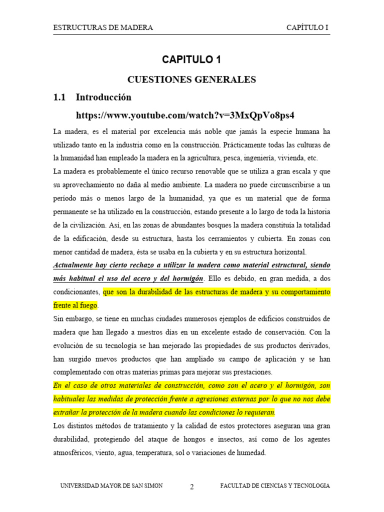 Cap1. Cuestiones Generales | PDF | Madera | Arboles