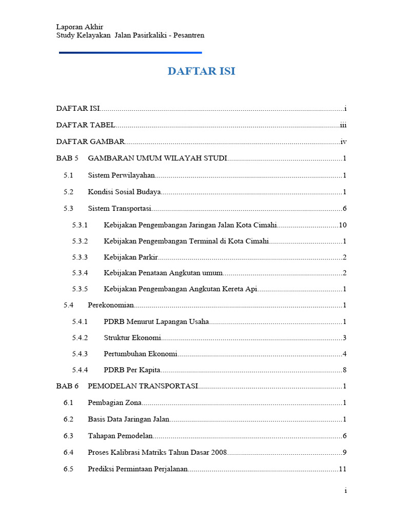 BAB 5 Pemodelan Transportasi (Contoh) | PDF | Seni | Sains & Matematika