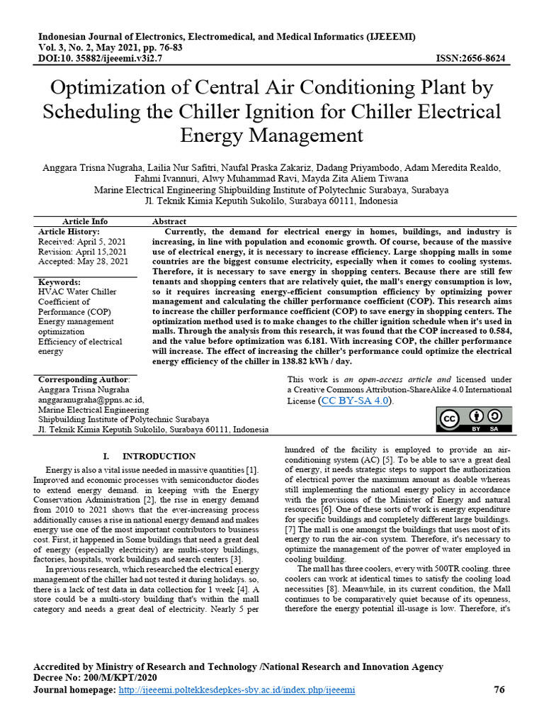 Central Air Conditioning Plant | PDF | Heat Exchanger | Continuum Mechanics