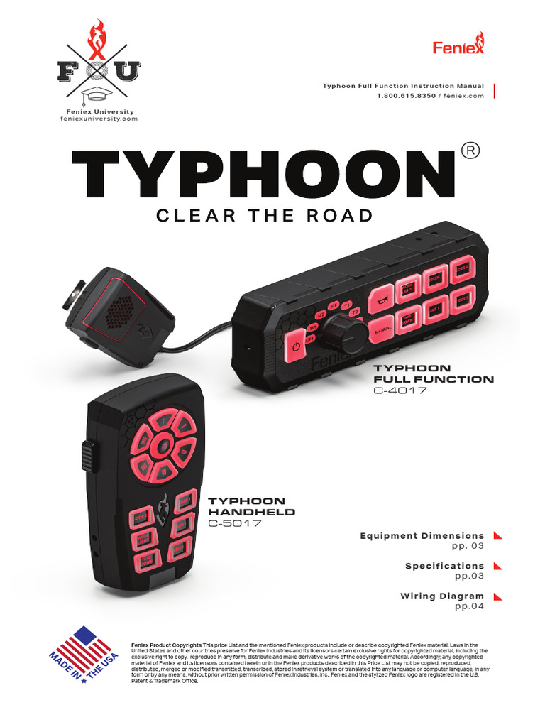 Typhoon-Full-Function Manual.2.8 QAoS | PDF | Switch | Amplifier