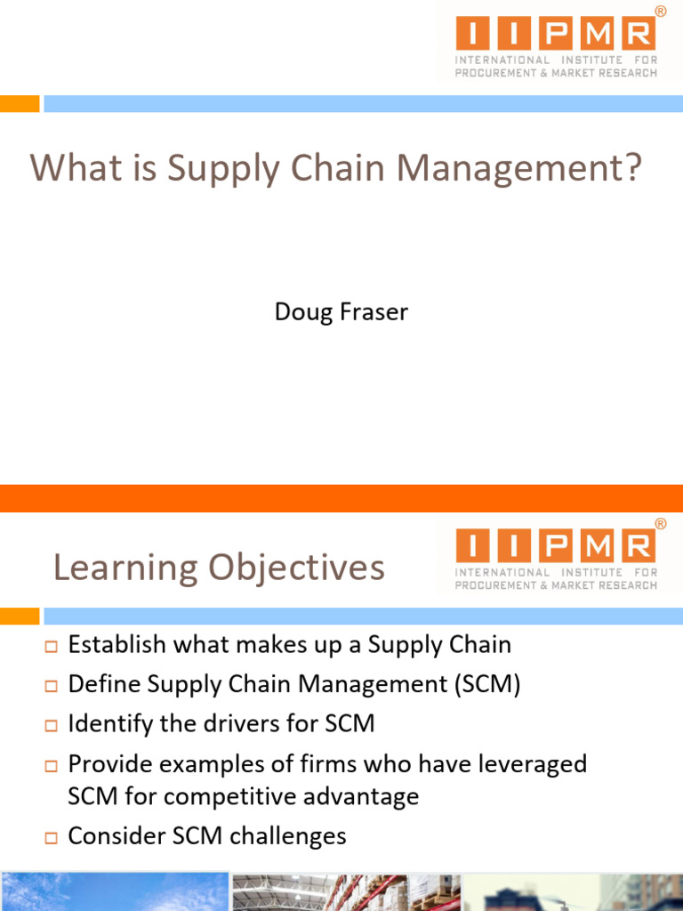 Introduction To Supply Chain Management | PDF | Supply Chain Management ...