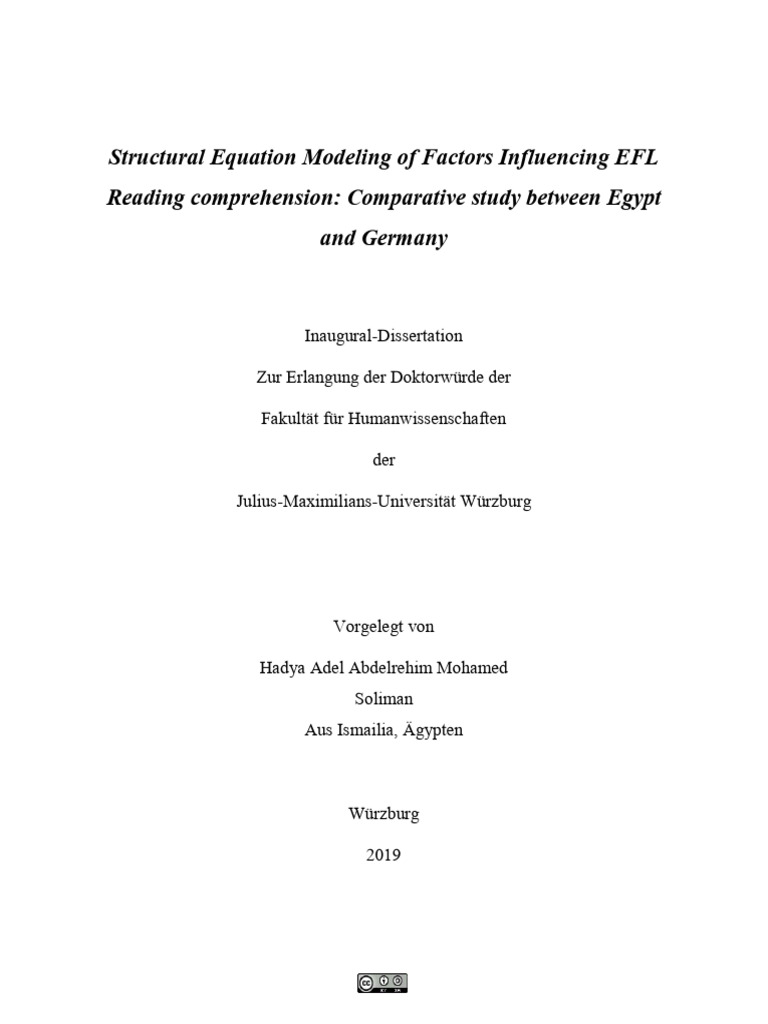 Structural Equation Modeling of Factors Influencin | Download Free PDF | Second Language ...