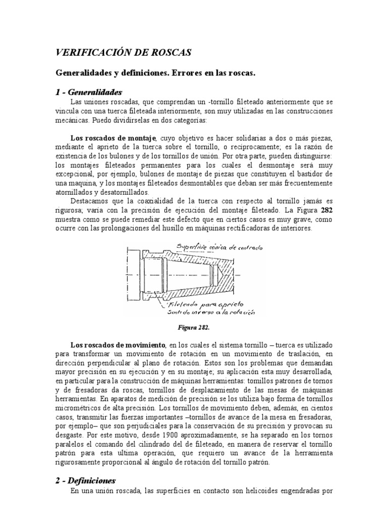 14-Verificación de Roscas | PDF