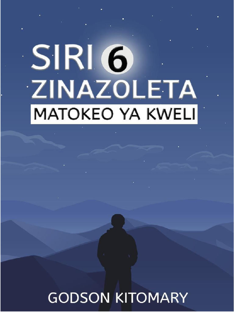 Siri O6 Zinazoleta Matokeo Ya Kweli | PDF