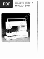 Elna Elnita Sewing Machine Instruction Manual | PDF | Sewing Machine | Sewing