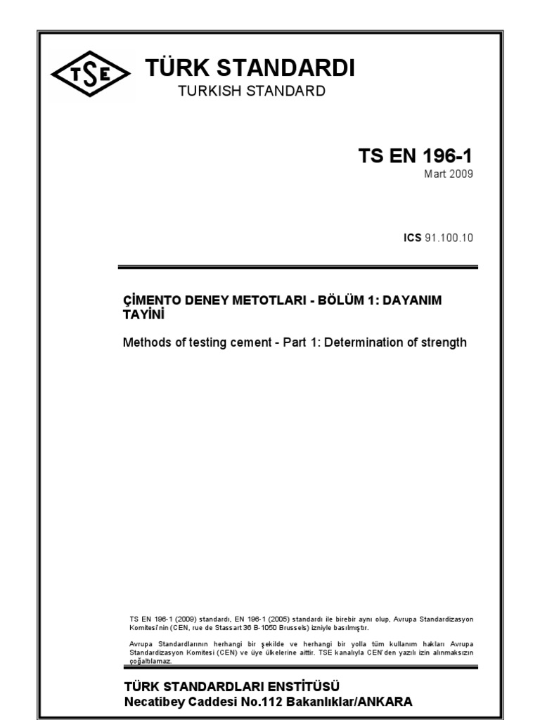 TS en 196 1 | PDF