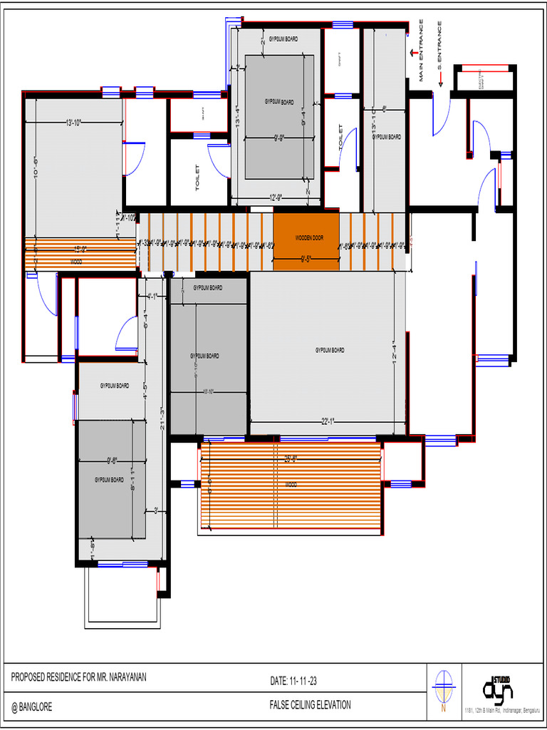 False Ceiling DWG | PDF | Building Engineering | Architectural Elements