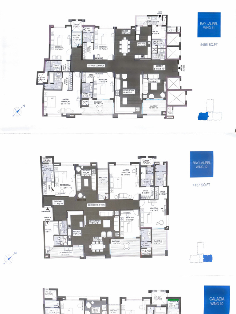 Floor Plans Botanika | PDF