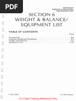 C182 POH Section 6 Weight and Balance | PDF | Aerospace