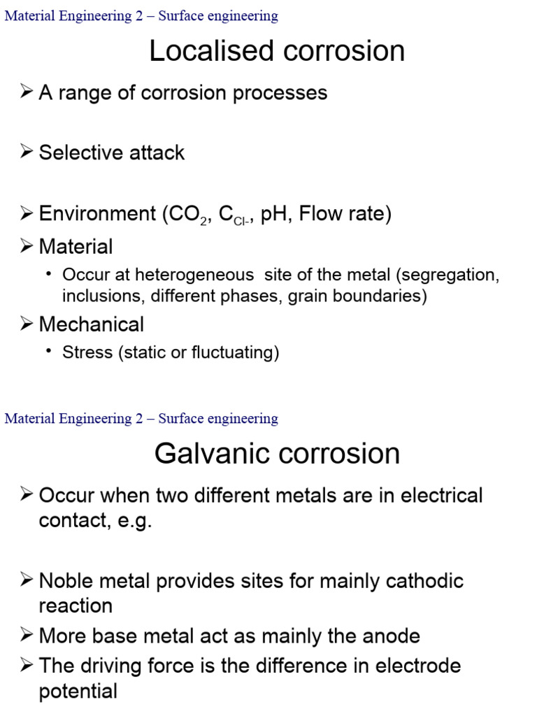 4 Corrosion 4 | PDF | Corrosion | Chemical Substances