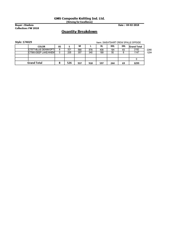 Pro 174029 FW18 | PDF | Crafts | Textile Arts