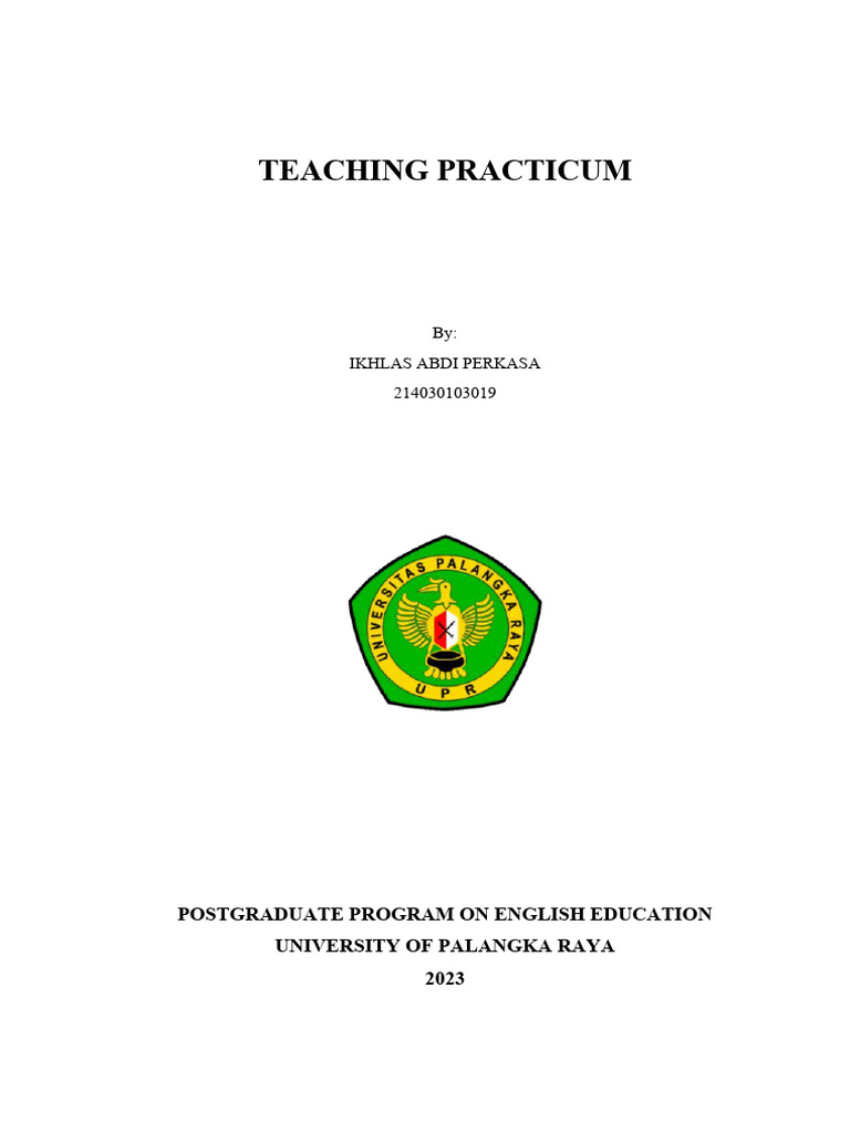 Laporan PPL - Ikhlas Abdi Perkasa - ttd-1 | PDF | Lesson Plan | Teachers