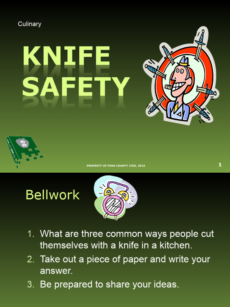 Knife Safety for Culinary Students | PDF | Knife | Blade