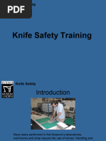 Safe Box Cutter Usage Guidelines | PDF | Knife | Tools