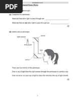 g6 Forces Revision Questions | PDF | Force | Gravity