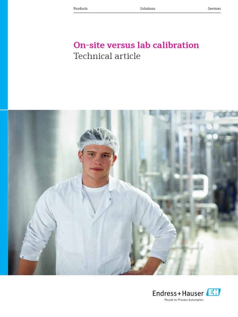 S-IU - MED - PU01332H99EN0119 - Mobile Flow Calibration - Food | PDF ...