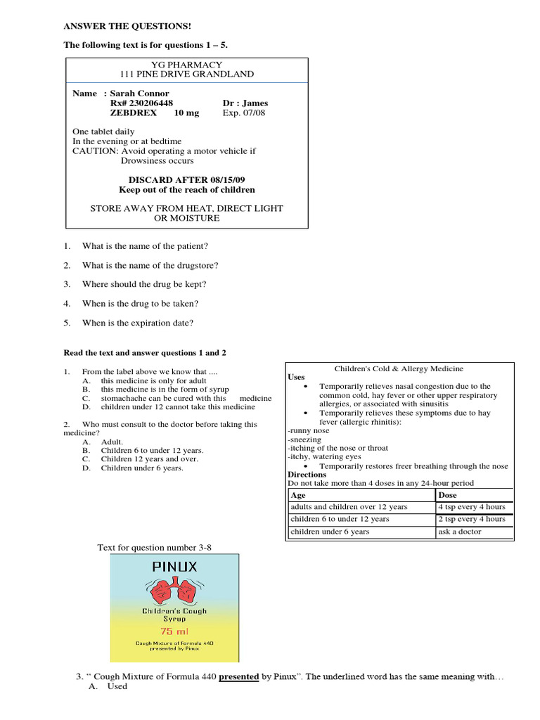 Soal Label | PDF | Nutrition | Diet & Nutrition
