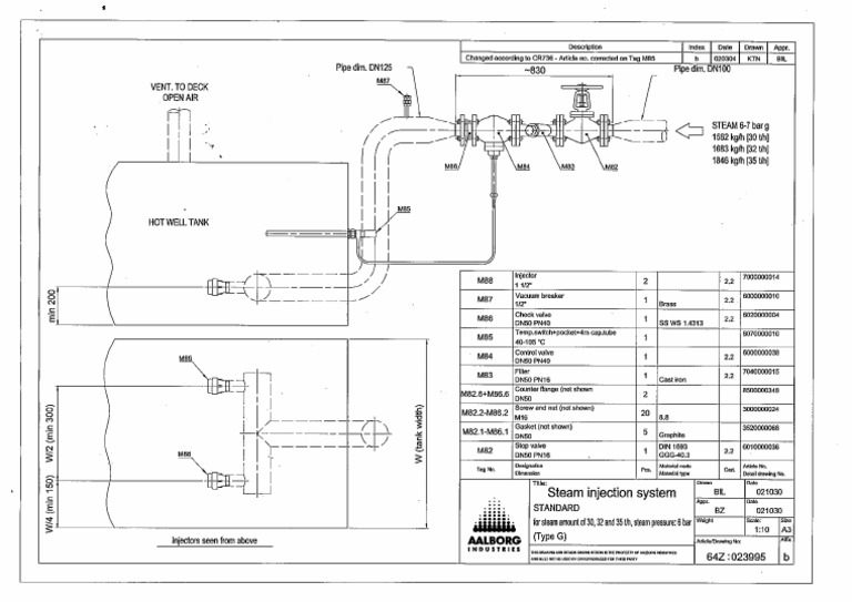 64Z - 023995 Steam Injection System | PDF