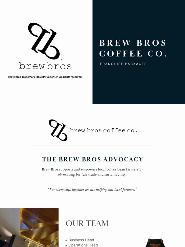 Brew Bros Franchise Packages | PDF | Coffee | Franchising