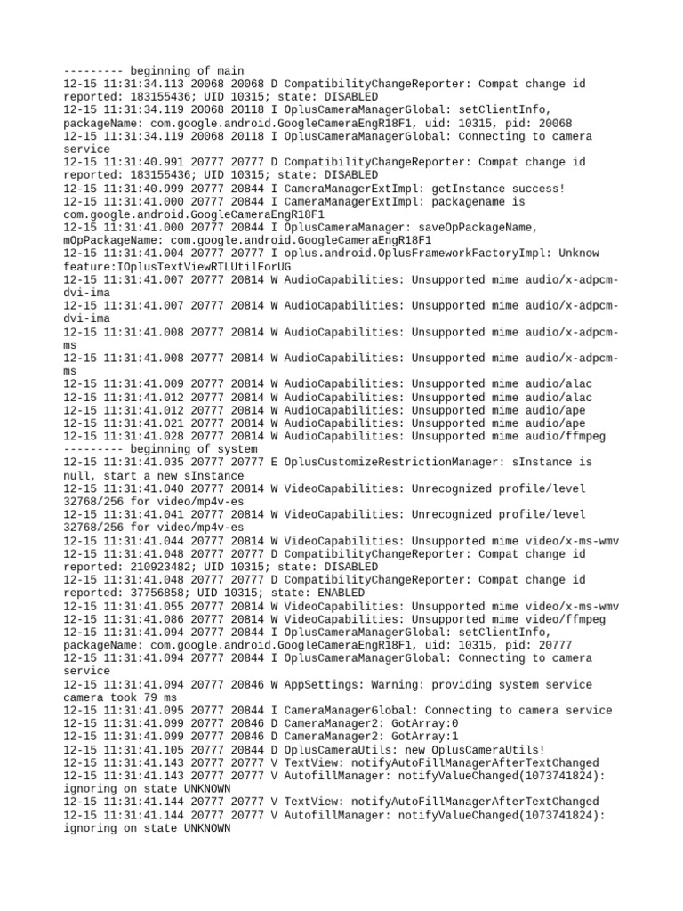 Logcat 1702611100753 | PDF | Software Development | Computing