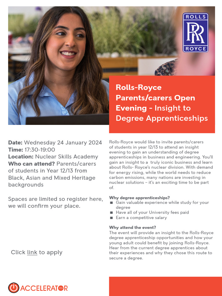 Rolls-Royce-Degree Apprenticeship-Jan24-3 | PDF | Career & Growth