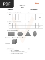 ICSE Class 1 Complete Syllabus | PDF