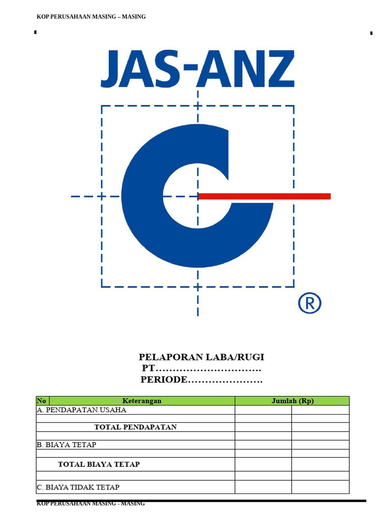 Laporan Laba Rugi | PDF