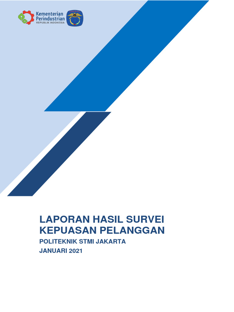 Laporan Hasil Survei Kepuasan Pelanggan Jan 2021 | PDF | Bisnis