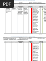 Risk Assessment Fence Installation | PDF | Occupational Safety And ...