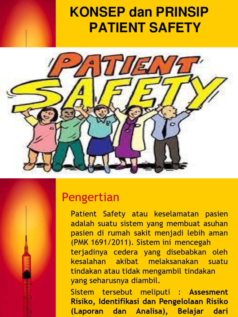 Konsep Dan Prinsif Patient Safety | PDF