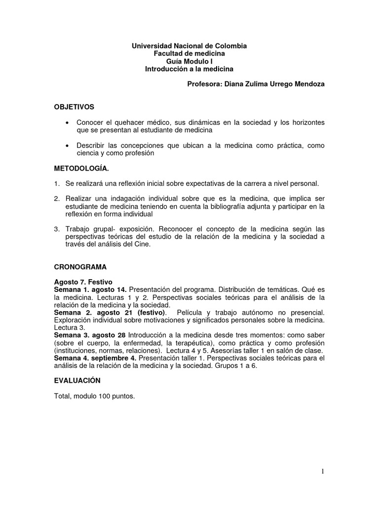 Guia Modulo I | PDF | Relaciones personales, crianza y desarrollo personal