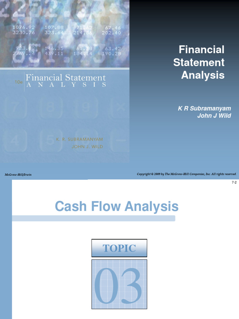 Topic 6 Cash Flow Analysis | PDF | Cash Flow Statement | Free Cash Flow