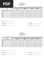 Trap Score Sheet | PDF