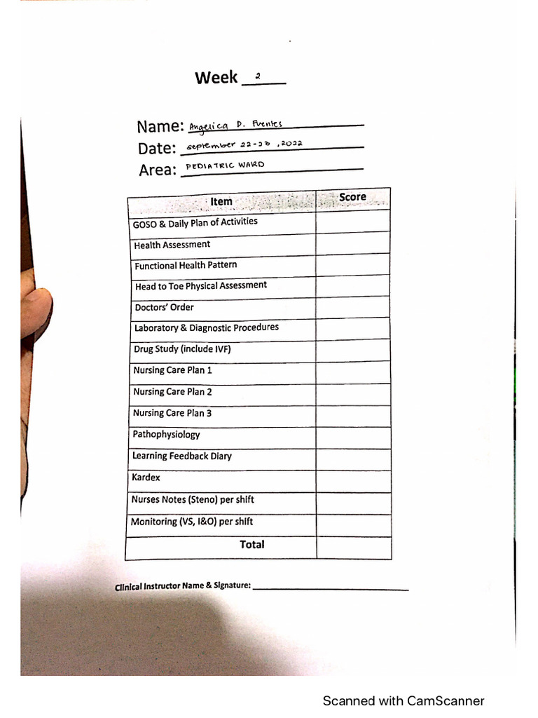 Pedia Ward - AGE | PDF