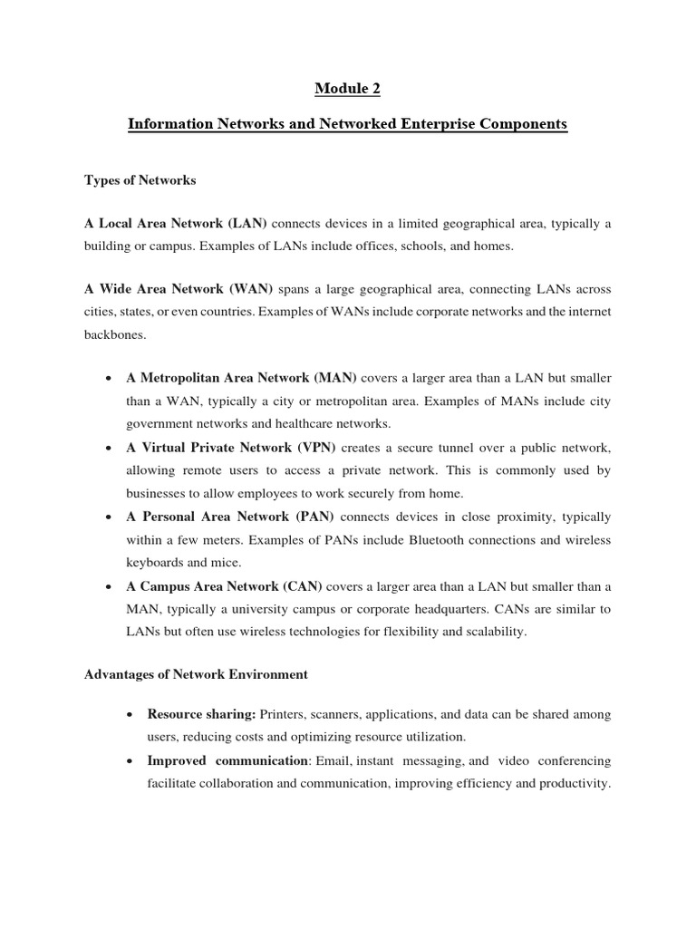 Module 2 ITM | PDF | Computer Network | Cloud Computing
