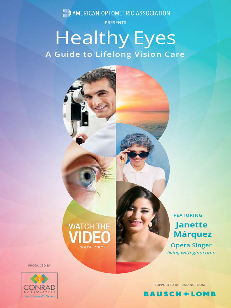 Healthy Eyesa Guide To Lifelong Vision Carebl4!20!18 | PDF | Glaucoma | Visual Acuity