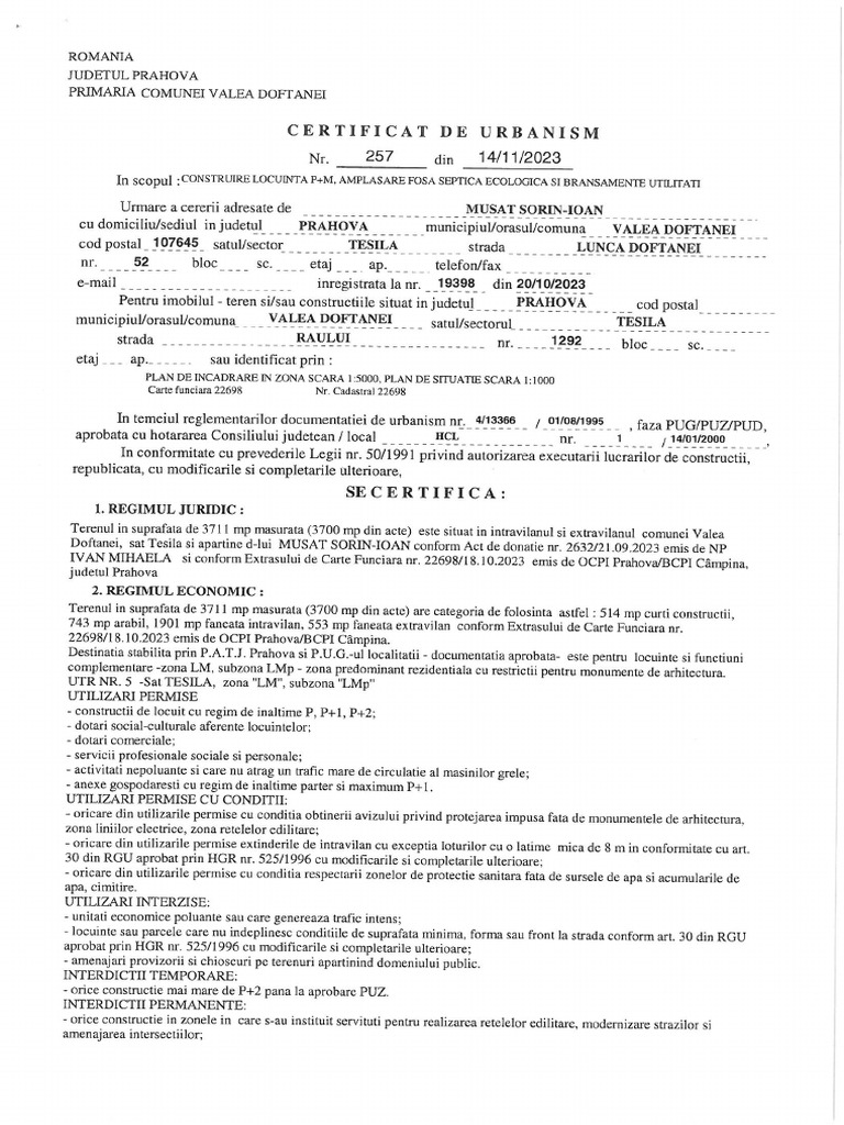 CU Musat Sorin | PDF