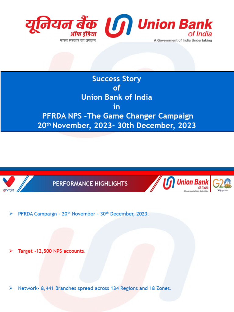 Nps Pfrda Function 19th Jan, 2024 Delhi | PDF