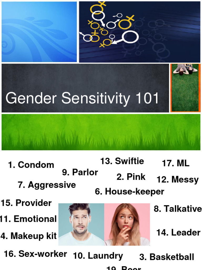 Gender Sensitivity | PDF | Gender | Gender Studies