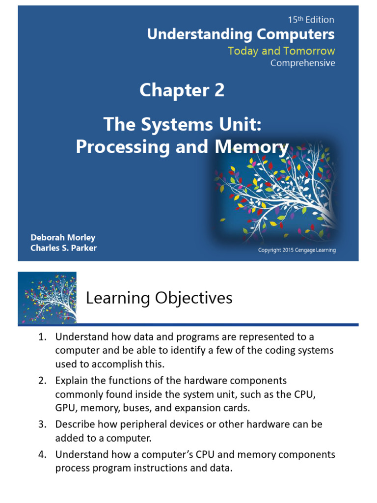 Processing And Memory Ict Pdf Random Access Memory Central